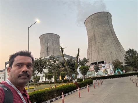 Officialvisiting 660mw Thermalpowerplant Gokul Subramaniyam