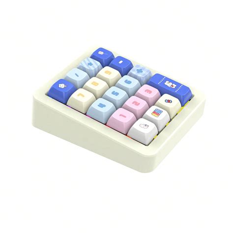 Aluminum Alloy Wired Numeric Keypad With Mechanical Switches And Full Key Hot Swappable