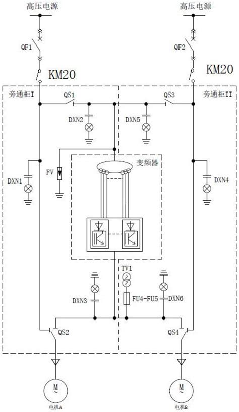 一种防止工业变频器充电过程中合闸的闭锁装置的制作方法
