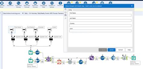 solved insert a new row in a dataset on gallery to update alteryx