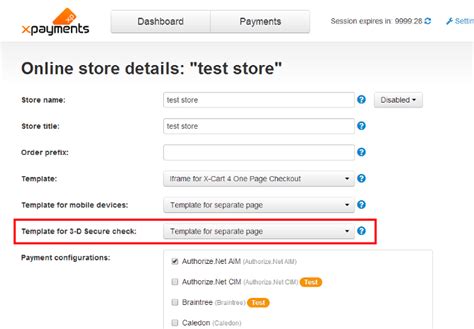 X Payments3d Secure Settings X Payments Help