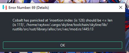 Cobalt Error Issue 10 Raytwo Cobalt GitHub