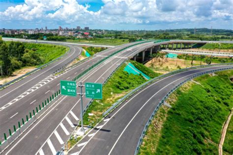 再添一快速通道！玉湛高速全线通车！ 广东省交通运输厅