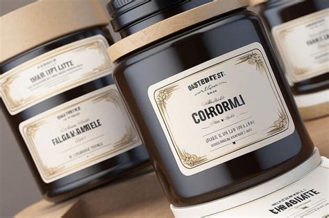 Premium Photo Product Label Template