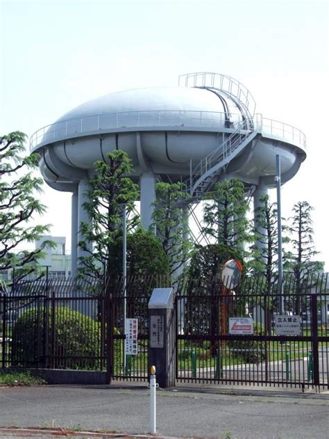 東村山浄水場 高架水槽 東京都 東村山市土木ウォッチング 高架 東京都 東京