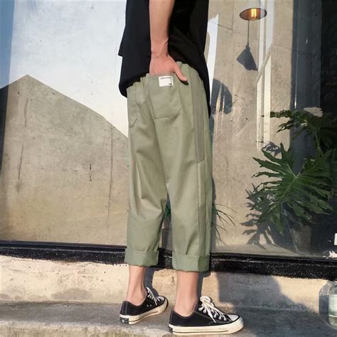 กางเกงขายาวลําลองสําหรับสตรีทรงหลวมมีหลายกระเป๋า 2 สี Oneione Th Thaipick