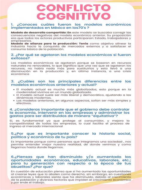 Conflicto Cognitivo Pdf