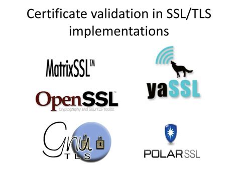 Ppt Using Frankencerts For Automated Adversarial Testing Of Certificate Validation In Ssltls