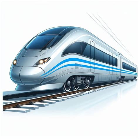 High Speed Railway Transport Stock Illustration Illustration Of Transport Sleek 363513713