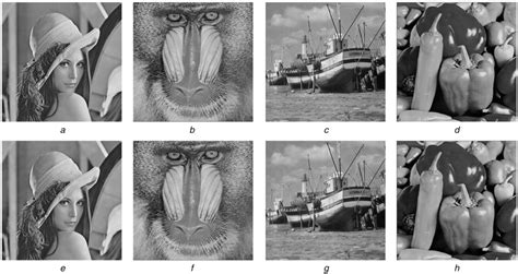 Visual Quality Of The Watermarked Images Using The Insertion Parameters Download Scientific