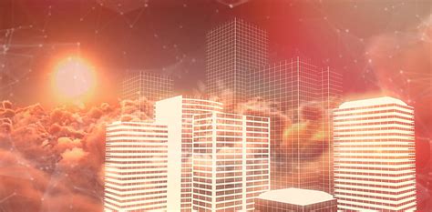 Buildings Depicted Through Digital Compositing Techniques Photo Background And Picture For Free