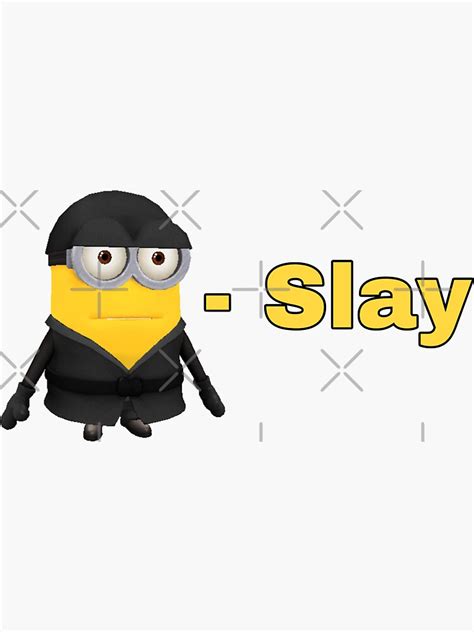 Minion Meme Sticker For Sale By Ariilea Redbubble