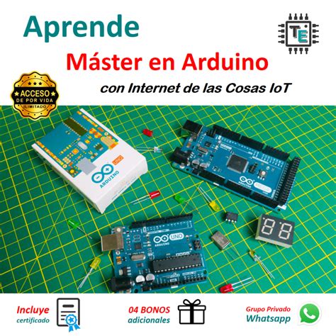Cursomásterarduinoiot Tesla Electronic Eirl