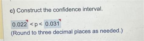 solved b identify the value of the margin of error e e