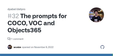 The Prompts For Coco Voc And Objects365 · Issue 32 · Dyabeldetpro