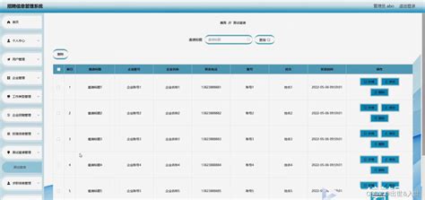 基于springbootvue的招聘信息管理系统设计与实现基于springboot和vue的网上招聘系统 Csdn博客