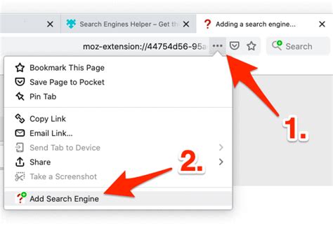How To Add Any Search Engine To The Firefox Search Bar Simple Help