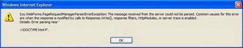 Error Handling Customization For ASP NET UpdatePanel CodeProject