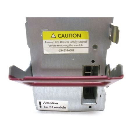 Hp Qq696a D6000 Dual 6g Sas I O Module Kit 654214 001
