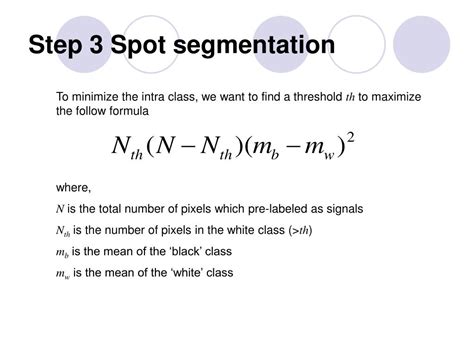 Ppt An Automated Segmentation Method For Microarray Image Analysis