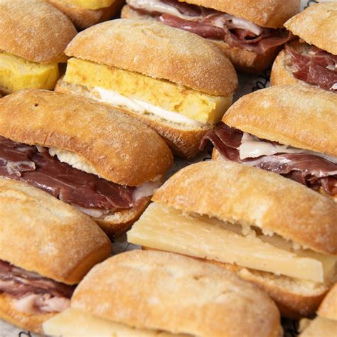 Comprar Mini Chapatas Bandeja Para Catering La Emilita