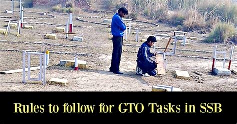 Rules To Follow For Gto Tasks In Ssb