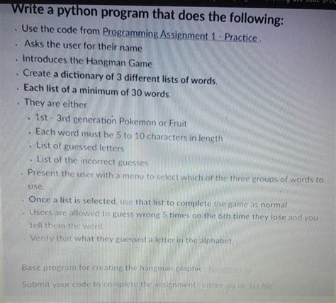 Use The Code From Programming Assignment 1