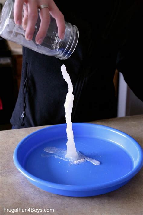 Awesome Science Experiment Make Hot Ice With Baking Soda And Vinegar Frugal Fun For Babes And