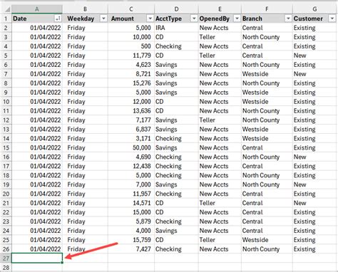 excel scroll bar too long how to reset it