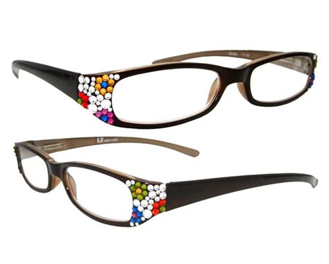 Cute Reading Glasses With Swarovski Crystal I Really Want These