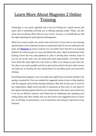 PPT Learn More About In Accredited Online Courses In Australia