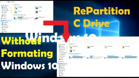 How To Partition C Drive In Windows 10 Without Formatting Repartition Hard Disk Sushiltech Artofit