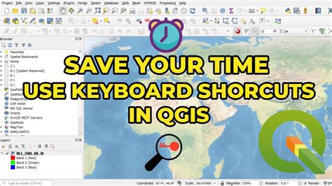 How To Set Keyboard Shortcuts In Qgis Tutorial 6 Qgis3 Tutorial Youtube