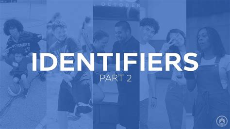Identifiers Part 2 Youtube