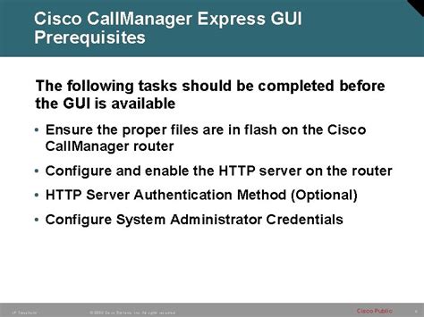 Configuring CME Additional Features Cisco Networking Academy Program