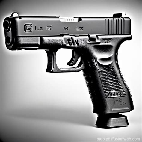 Glock With Custom Engraving Instead Of Serial Numbers Stable