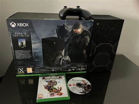 Xbox Series X Halo Infinite Limited Edition Console 1tb In Saxilby