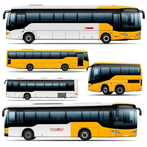 A Collection Of Different Types Of Buses Including One That Says Quot
