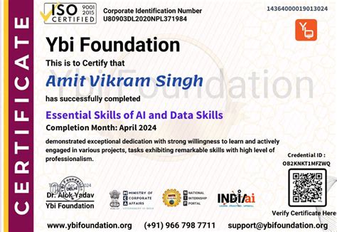 Amit Vikram Singh On Linkedin I Have Received Certification In