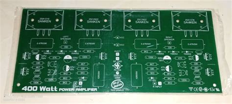 Kit Power 400watt Stereo Lengkap Dengan Komponen Lazada Indonesia