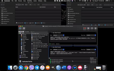 Automator Folder Action Runs Only If Triggered Manually Rmacbookpro