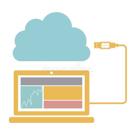 Computer Database Server Icon Stock Stock Illustration Illustration