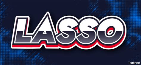 Lasso Text Effect And Logo Design Social Network