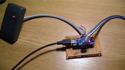 Hid Card Reader And Arduino Youtube