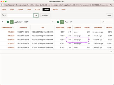 Oracle Database Why I Got Error Ajax Call Returned Server Error ORA Exact Fetch Returns