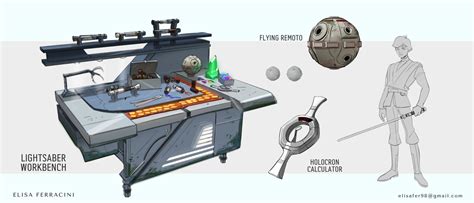 Artstation Prop Designs For Star Wars Fan Project