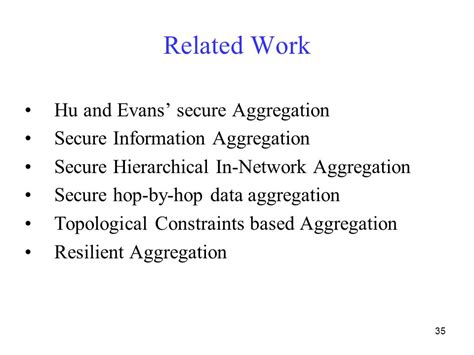Secure In Network Aggregation For Wireless Sensor Networks Ppt Video