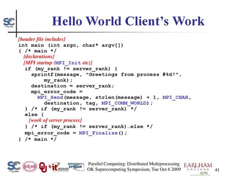 Parallel Programming And Cluster Computing Distributed Multiprocessing Ppt Download
