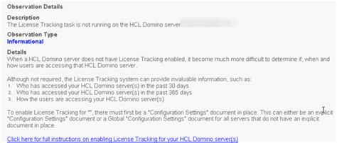 Observations With Wrong Content · Issue 29 · Hcl Tech Softwaredomino License Analysis Utility