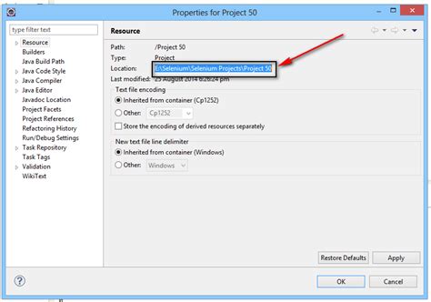Selenium By Arun 259 Creating Files In Your Project Workspace